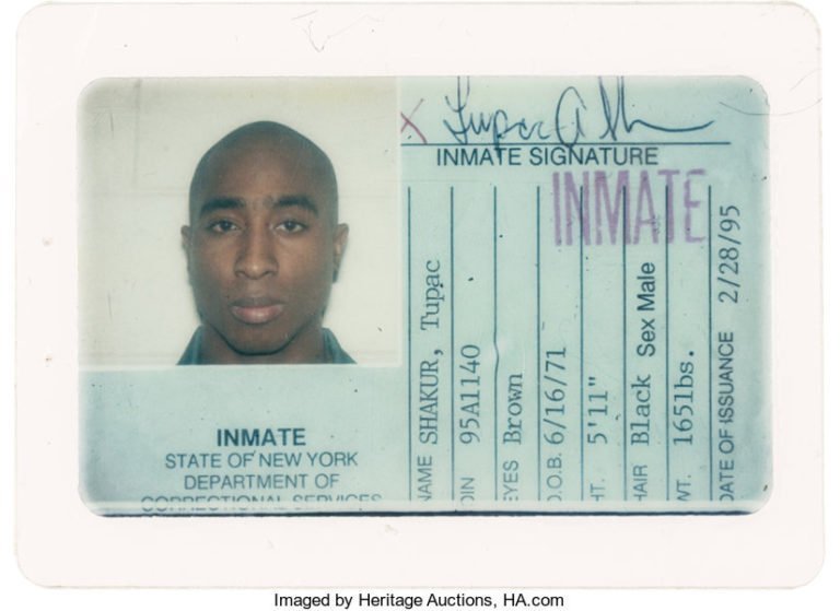 Tupac Shakur’s I.D. Card Sets World Record For Most Expensive Piece Of ...