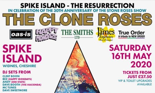 THE CLONE ROSES - Announce ‘SPIKE ISLAND - THE RESURRECTION ...
