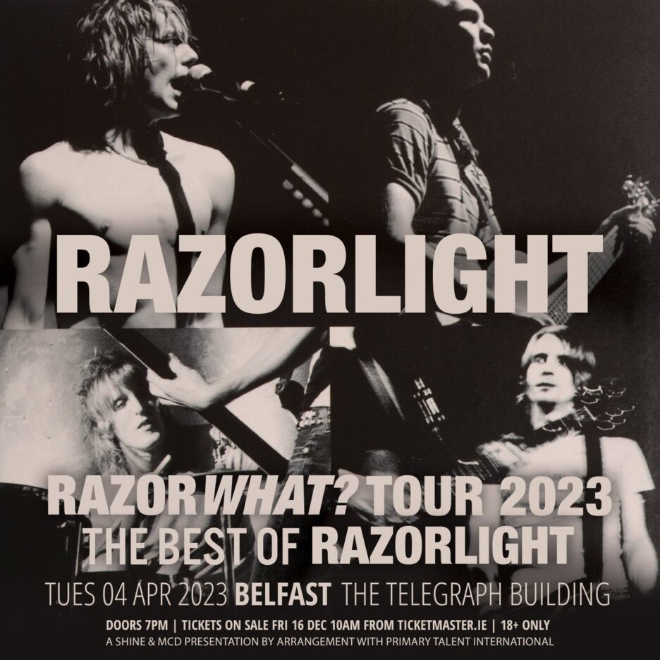 RAZORLIGHT Announce Headline Show At The Telegraph Building, Belfast On ...