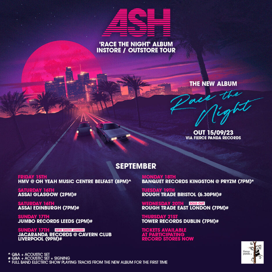 ASH Share New Single 'Usual Places' From Their Forthcoming Album 'Race ...
