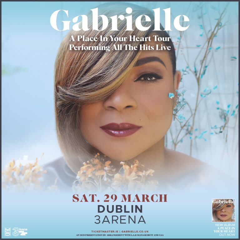 GABRIELLE Announces Headline Show At 3Arena Dublin On Saturday 29 March ...