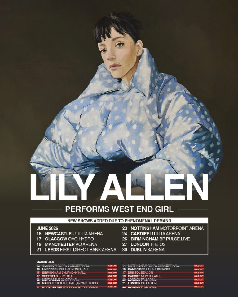 Lily Allen Returns With Her Biggest-Ever UK & Ireland Arena Tour — June ...