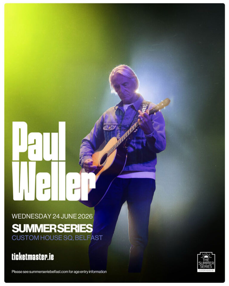 Paul Weller Announces 2026 Belfast Show At Custom House Square