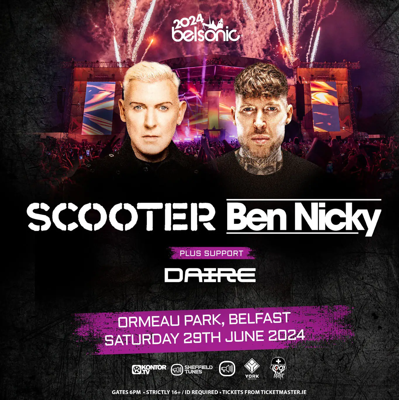 BEN NICKY & SCOOTER Announce Co-headline Show On Belfast’s Biggest ...